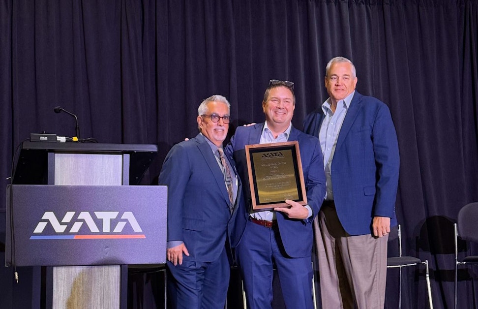 Andy Priester receives Distinguished Service Award