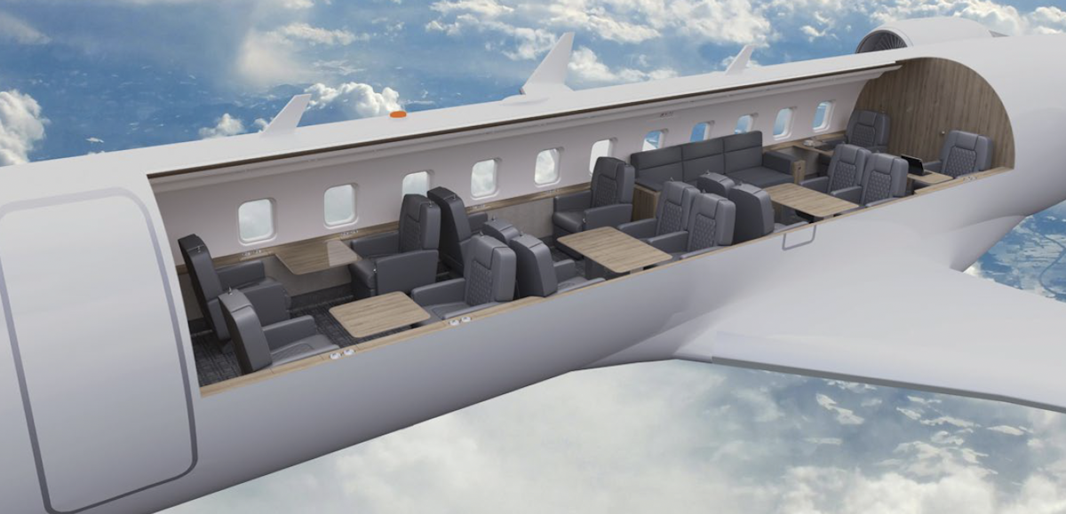 Magellan Jets, Slate Aviation unveil large-cabin fractional program