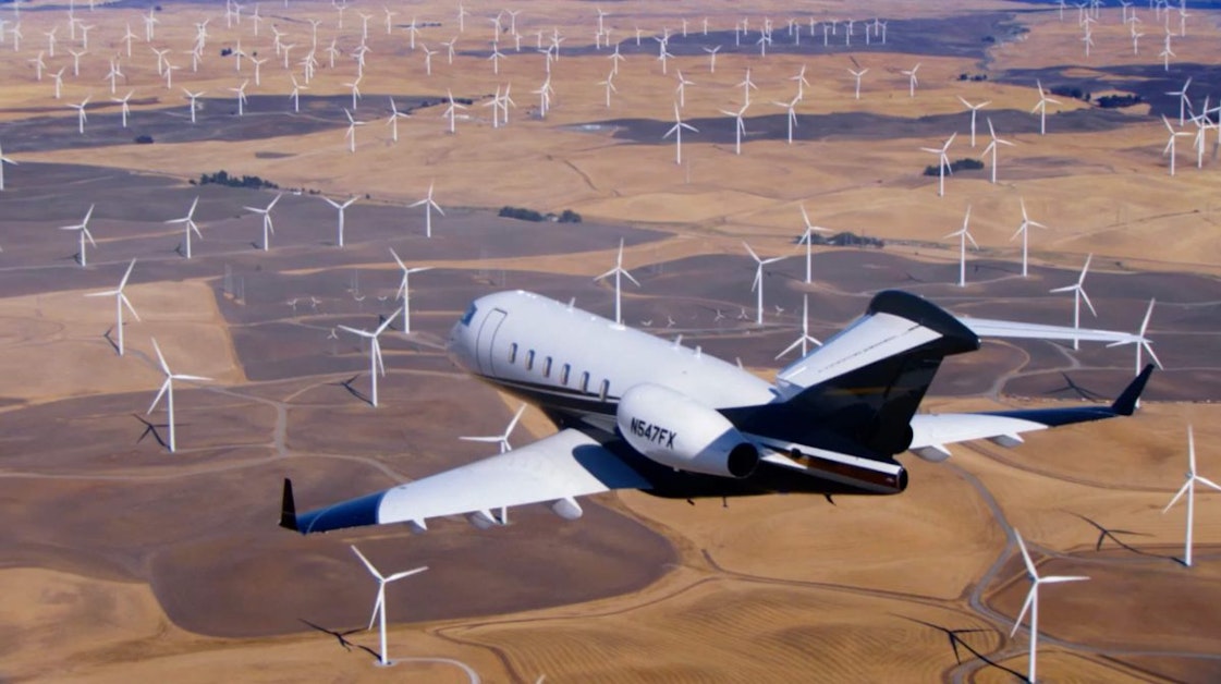 Private jet sustainability, regulations key issue for high-profile flyers