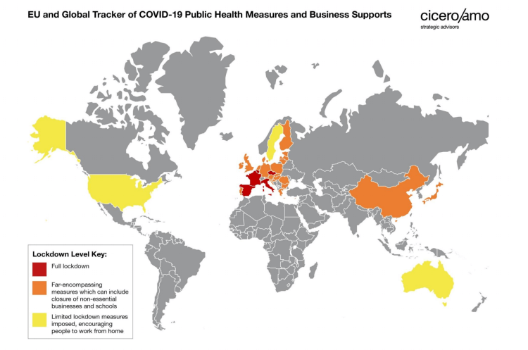 Covid-19 private jet traveler resource created by bizav trade group