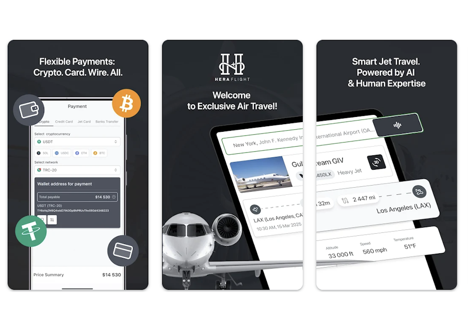 Hera Flight launches new mobile app