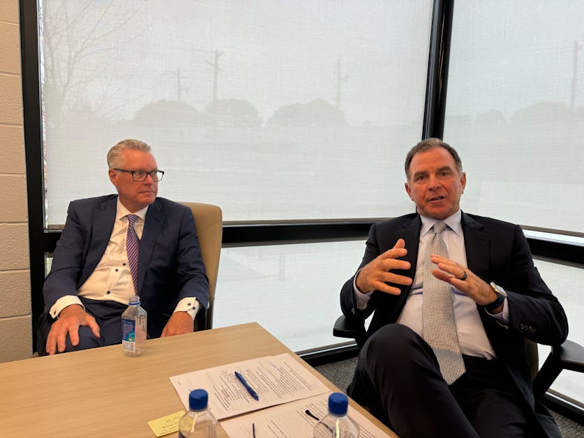 Q&A with Delta CEO Ed Bastian, Wheels Up CEO George Mattson