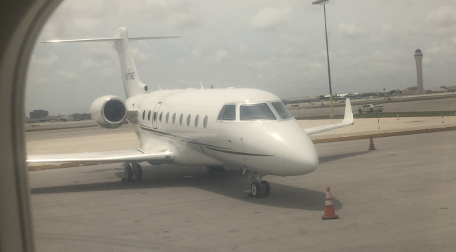 Specific private aircraft types in fixed-rate jet card programs