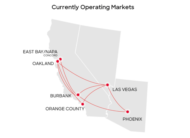 JSX announces continuing routes, Covid-19 Coronavirus precautions