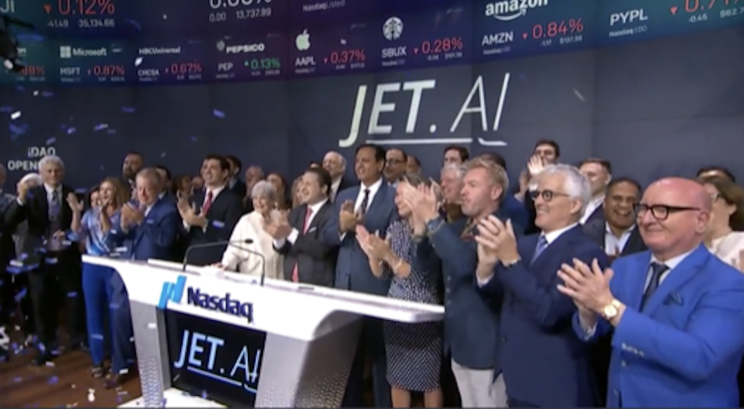 Former Jet Token, Jet.AI, goes public via SPAC