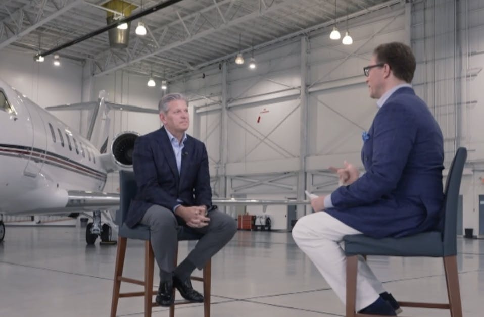 NetJets' Gallagher: 'No signs of slowdown' with room for growth