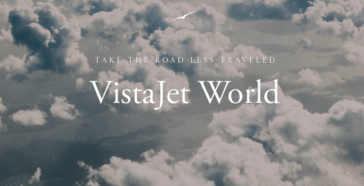 VistaJet launches luxury private jet travel experiences