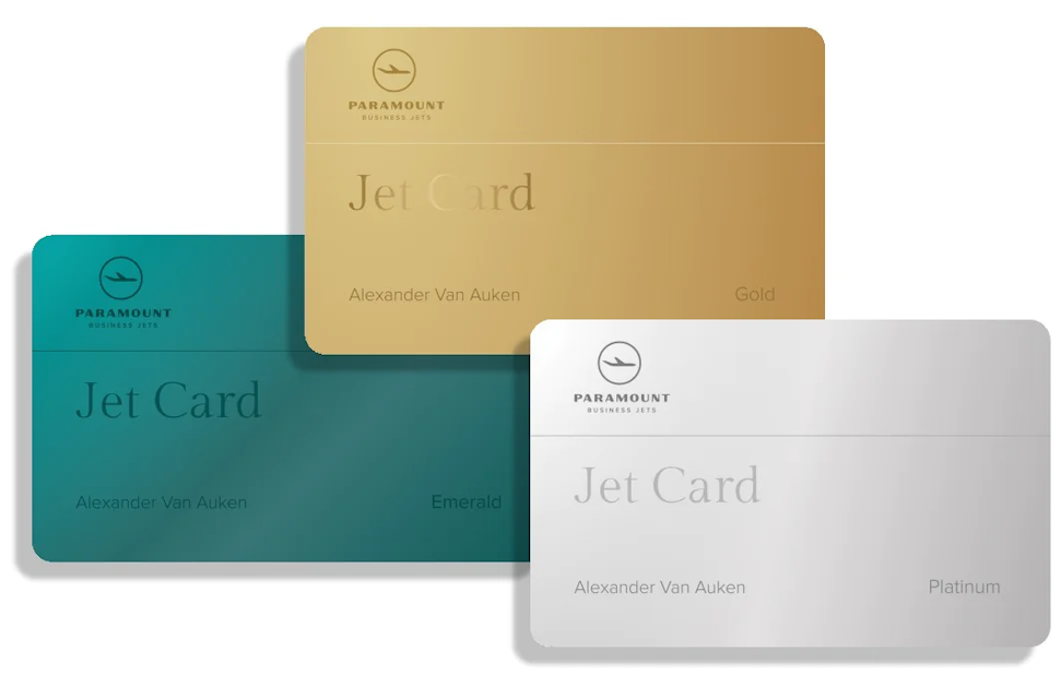 Paramount Business Jets relaunches jet card offering